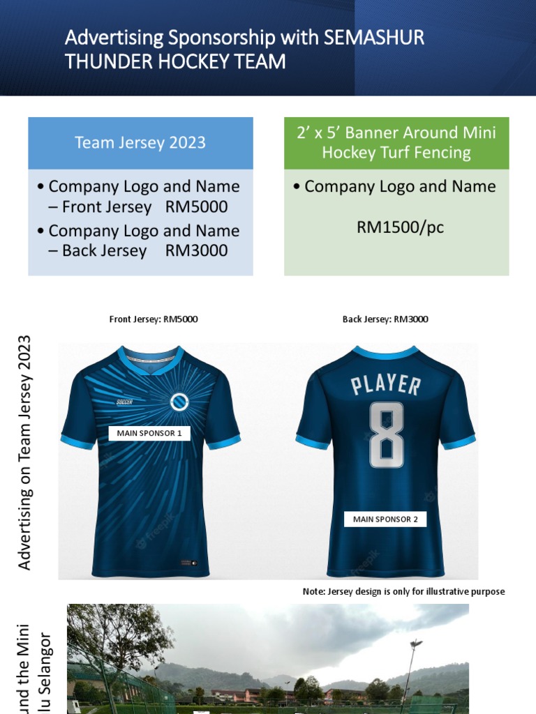 Advertising Sponsorship With SEMASHUR Thunder Hockey Club | PDF