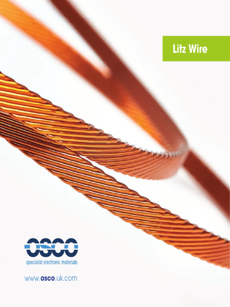 Litz Wire Brochure | Download Free PDF | Electric Motor | Wire