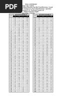 Zipgrade 100 Item Answer Sheet | PDF