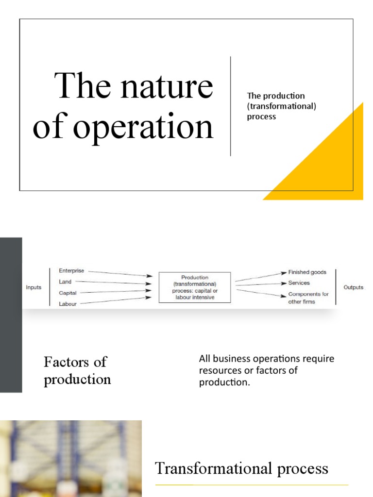 Operations Pdf Labour Economics Business Economics
