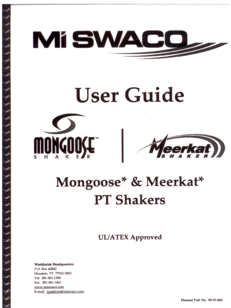 Rumba MI SWACO MONGOOSE | PDF