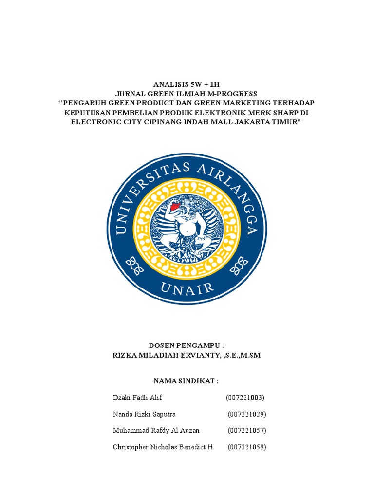 Analisis 5W - 1H | PDF