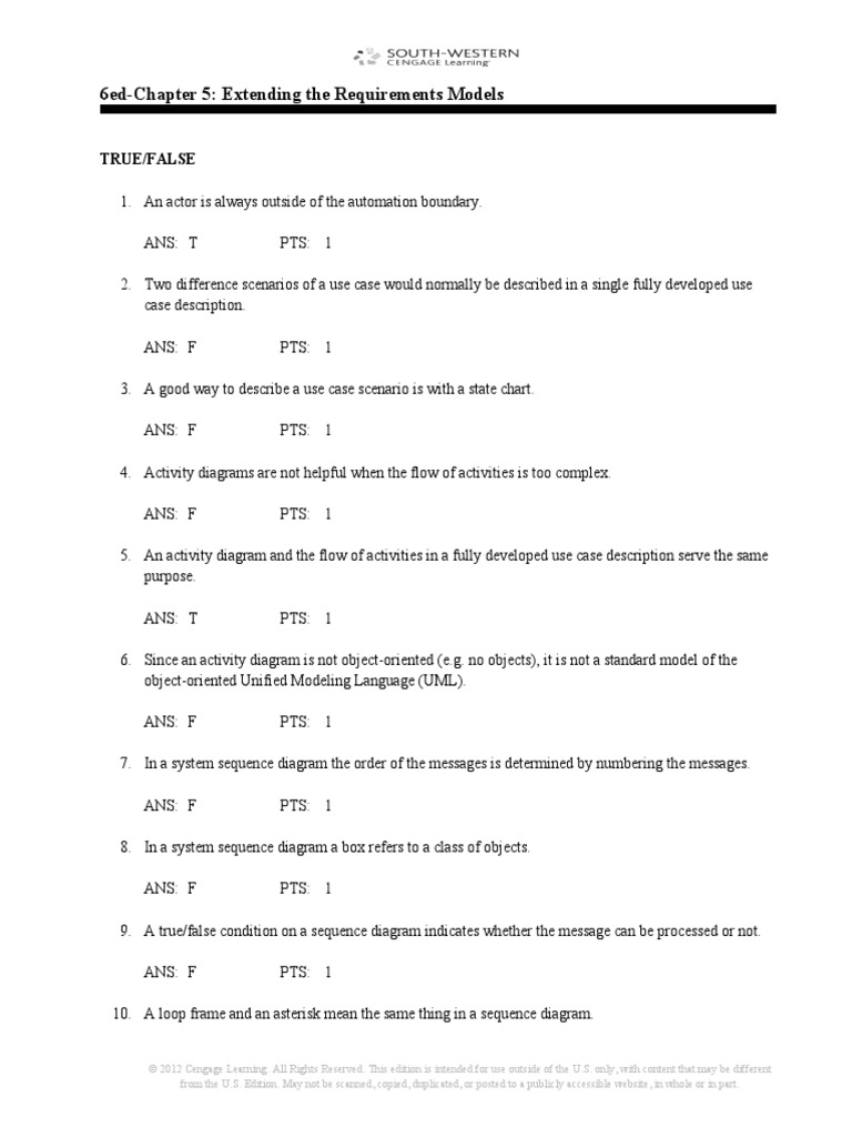 CH05 TB | PDF | Use Case | Systems Science