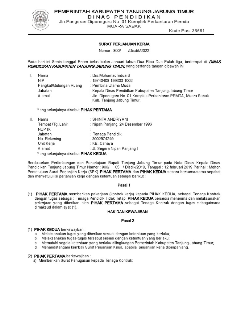 SPK Shinta 2023 | PDF