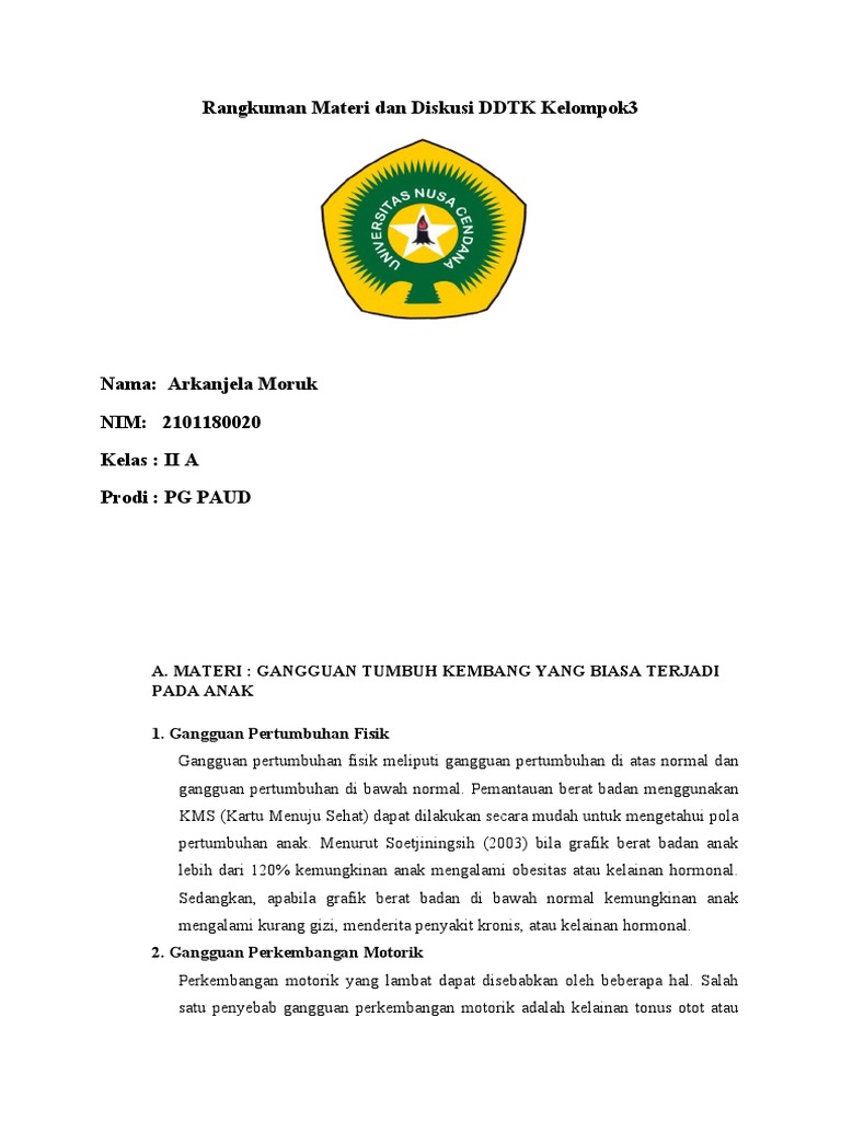 Jurnal Perkuliahan | PDF