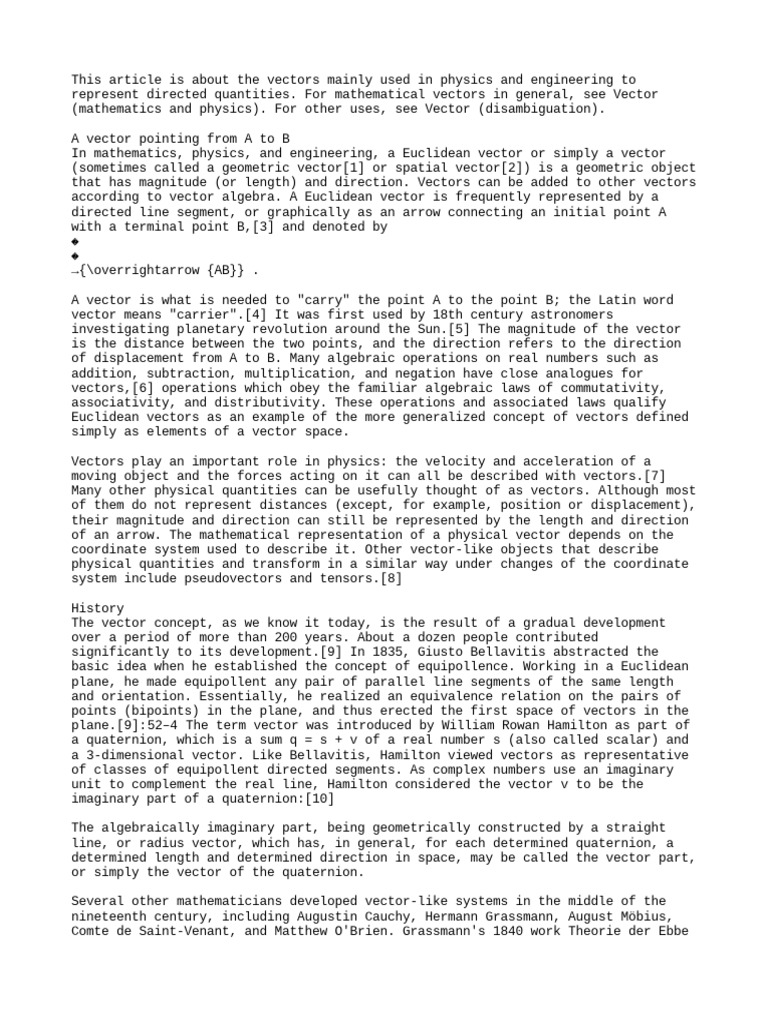 Scibd | PDF | Euclidean Vector | Euclidean Space