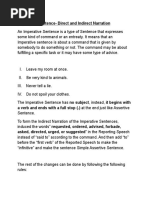 Narration Rules | PDF | Perfect (Grammar) | Grammatical Tense