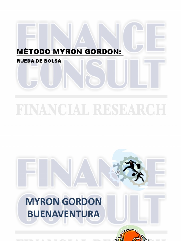 Myron Gordon | PDF