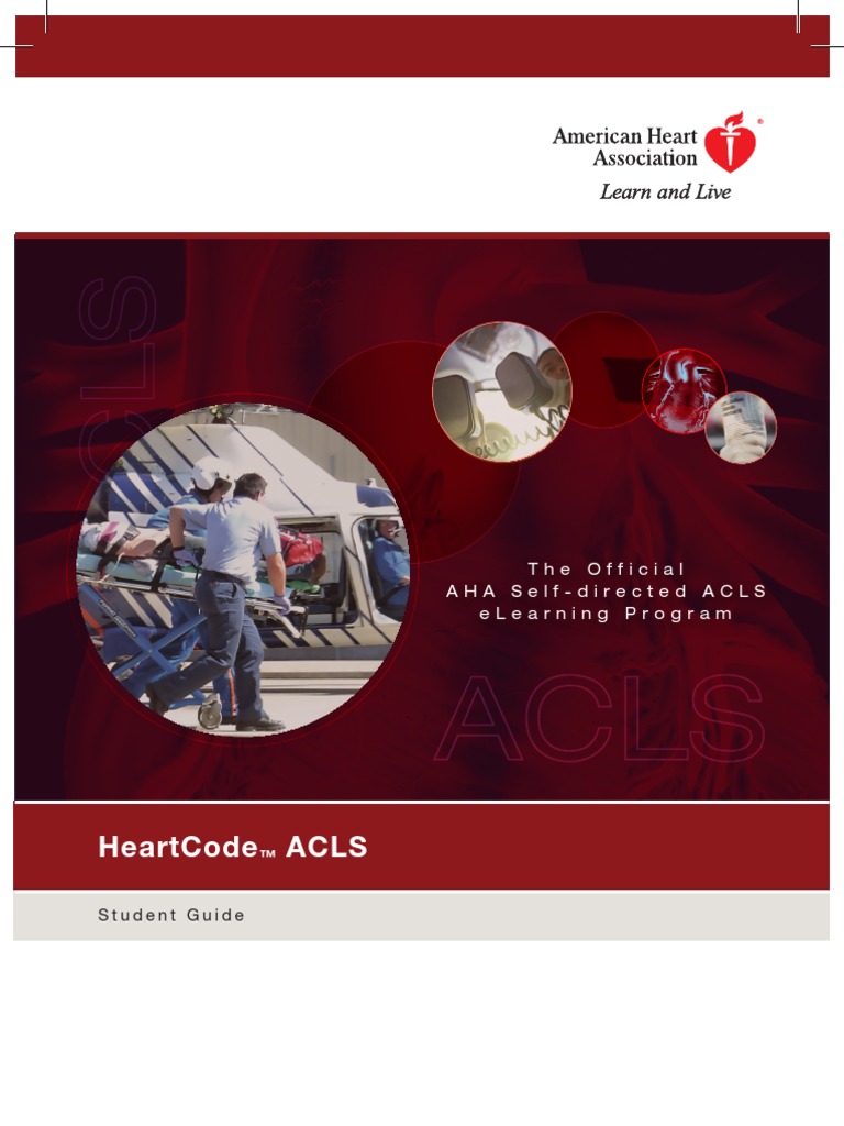 ACLS Student Guide | PDF | Percutaneous Coronary Intervention | Stroke