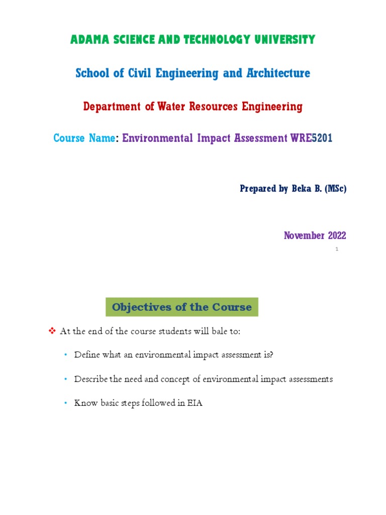 School of Civil Engineering and Architecture: Adama Science and ...