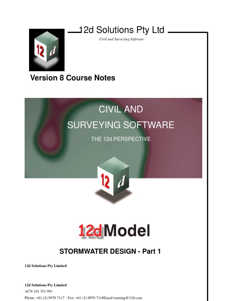 12d Intro Storm Water | PDF | Drainage Basin | Computing