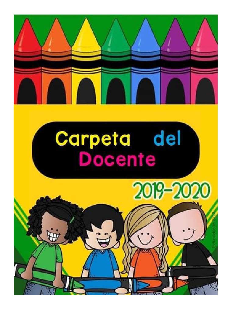 Portadas para Carpeta Del Docente | PDF