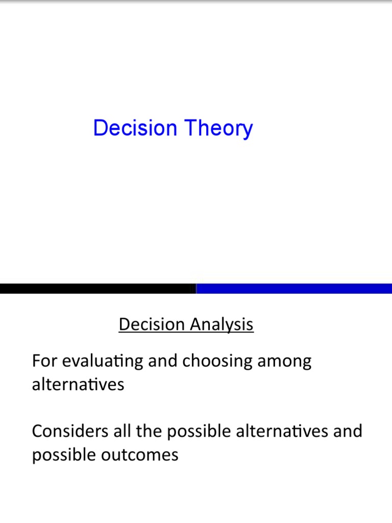 Module 4 | PDF | Utility | Decision Theory