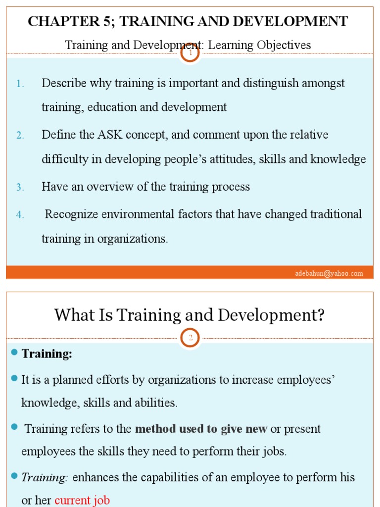 Chapter 5 T & D | PDF | Knowledge | Tacit Knowledge