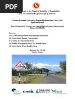 Method Statement For Costruction of SPEED HUMPS | PDF | Paint | Safety