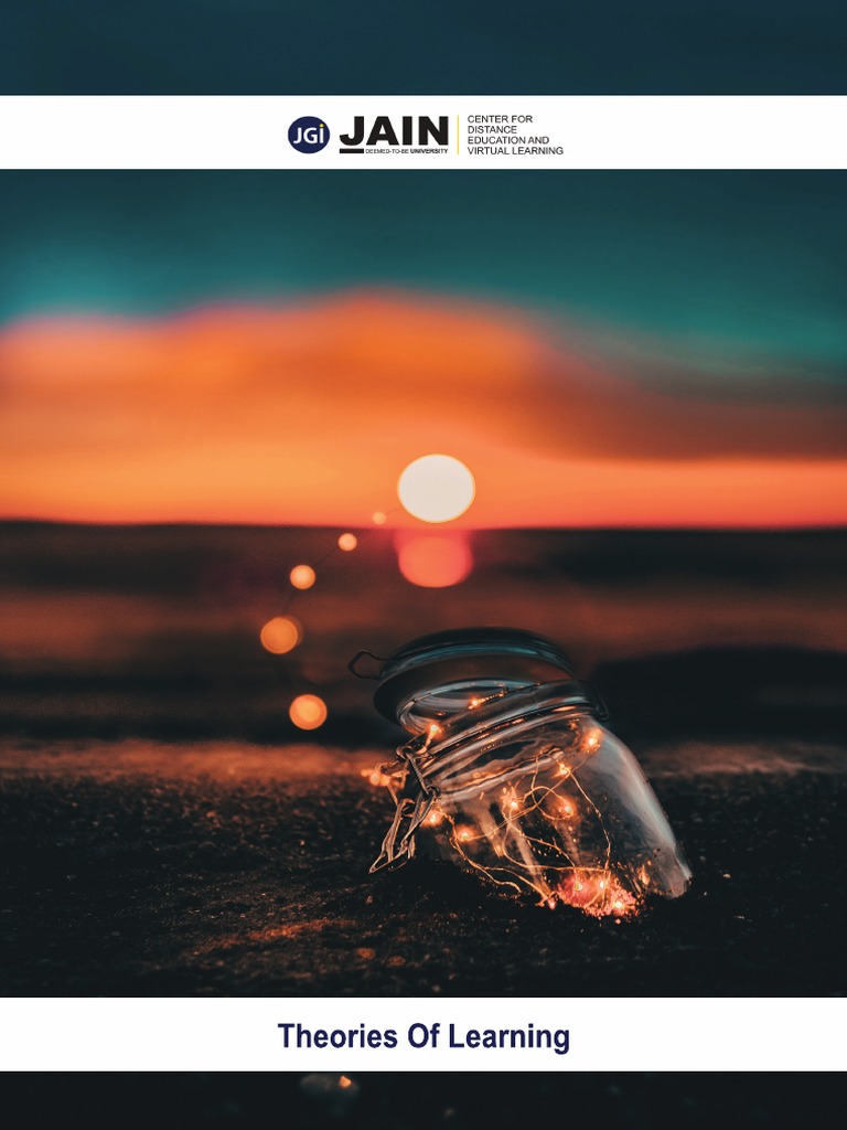 Textual Notes - Nature of Learning Theories | PDF | Variable (Computer ...