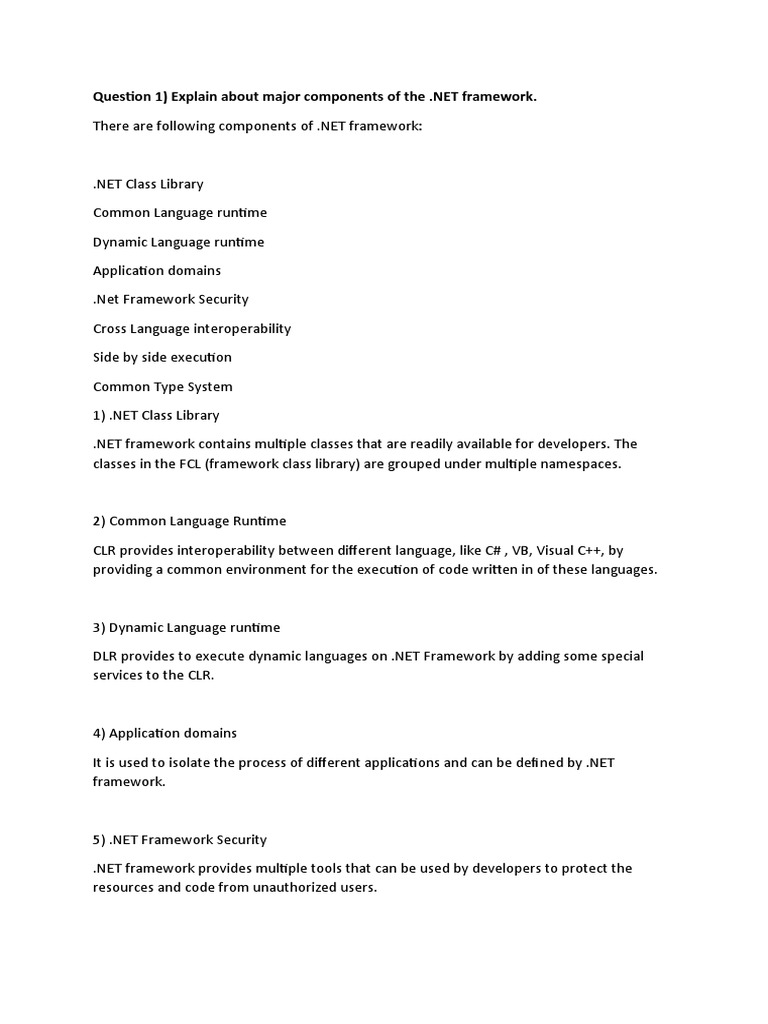 Interview Questions Pdf Constructor Object Oriented Programming Programming