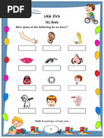 UKG English Activity Book II PDF | PDF