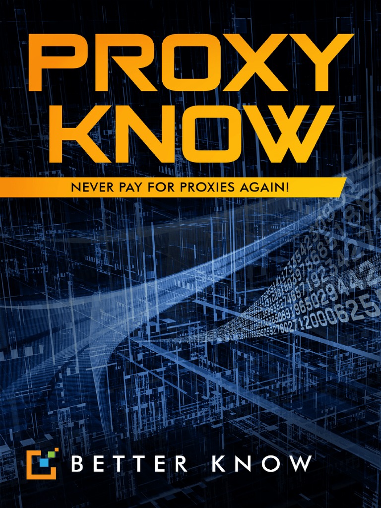 Proxy Know | PDF | Proxy Server | Ip Address