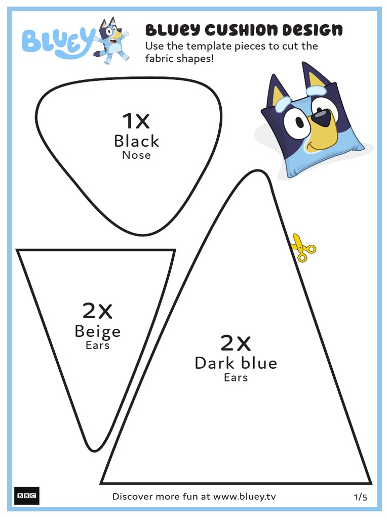 Cushion Bluey | PDF