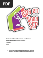 Actividad Integradora 1 - Modulo 9 - Prepa en Línea Sep | PDF ...