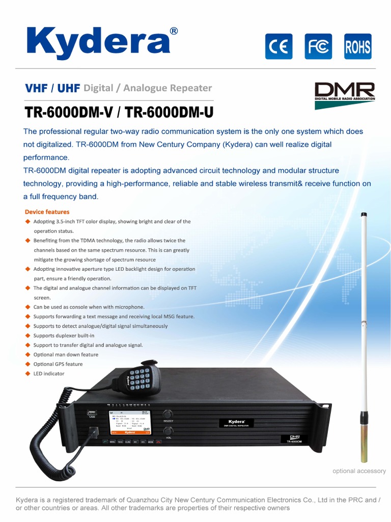 TR 6000D | PDF