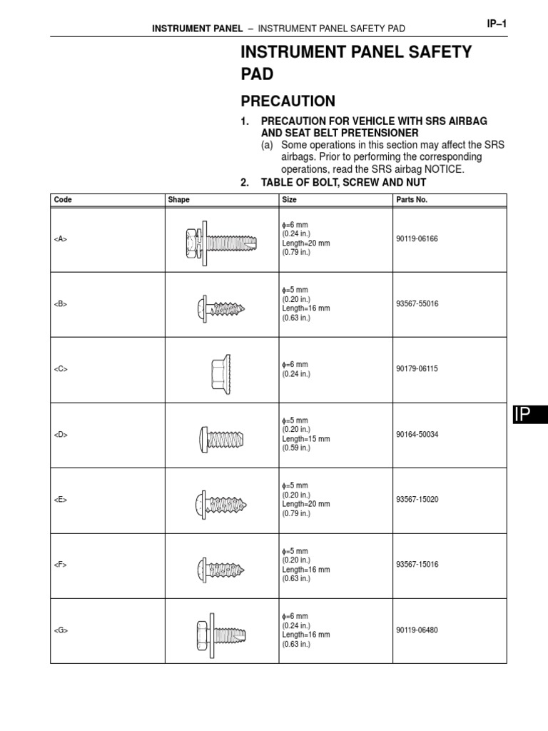 Instrument Panel | PDF | Electrical Connector | Airbag
