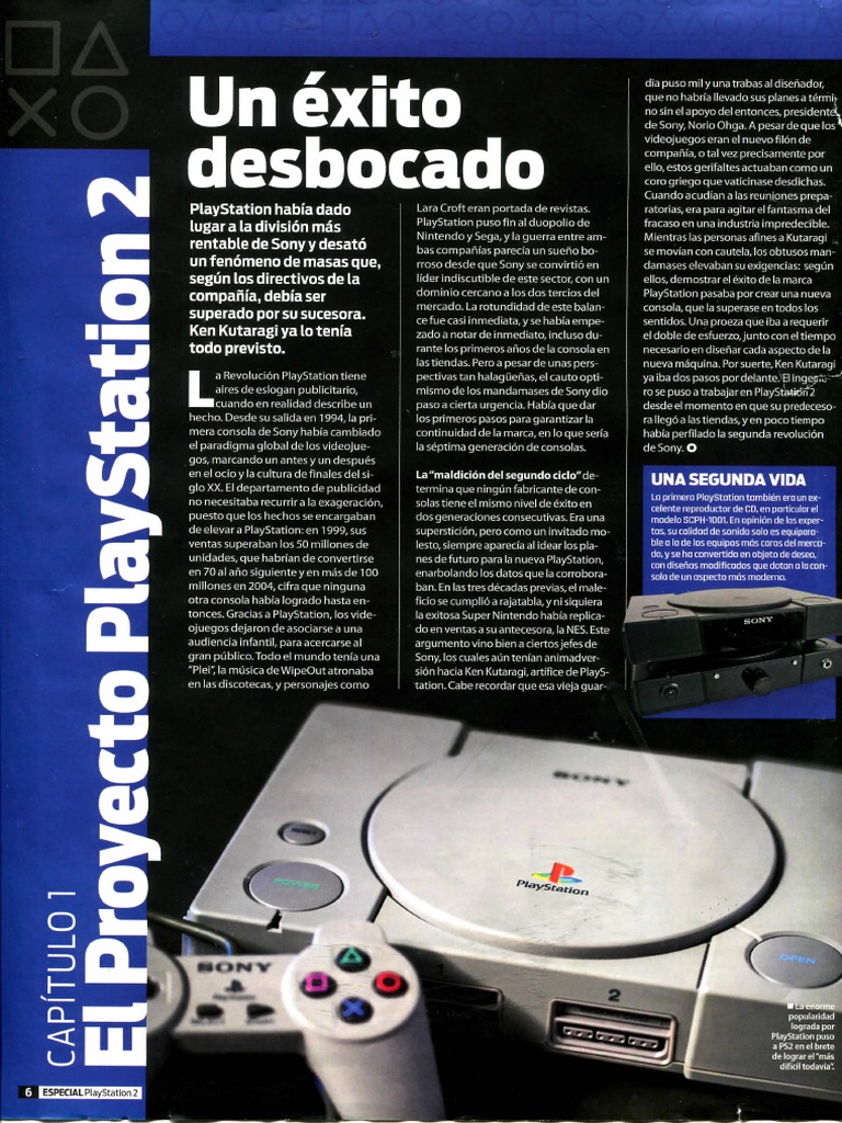 Capítulo 1 El proyecto PlayStation 2 | PDF
