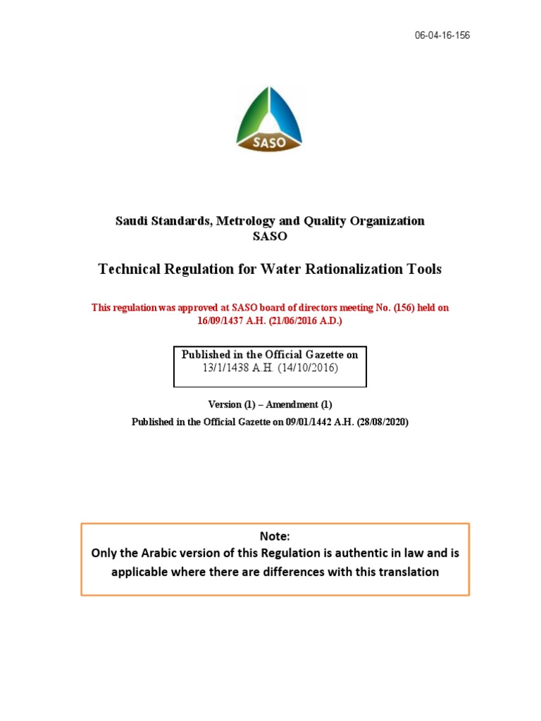 TR - Water Rationalization Tools | Download Free PDF | Tap (Valve ...