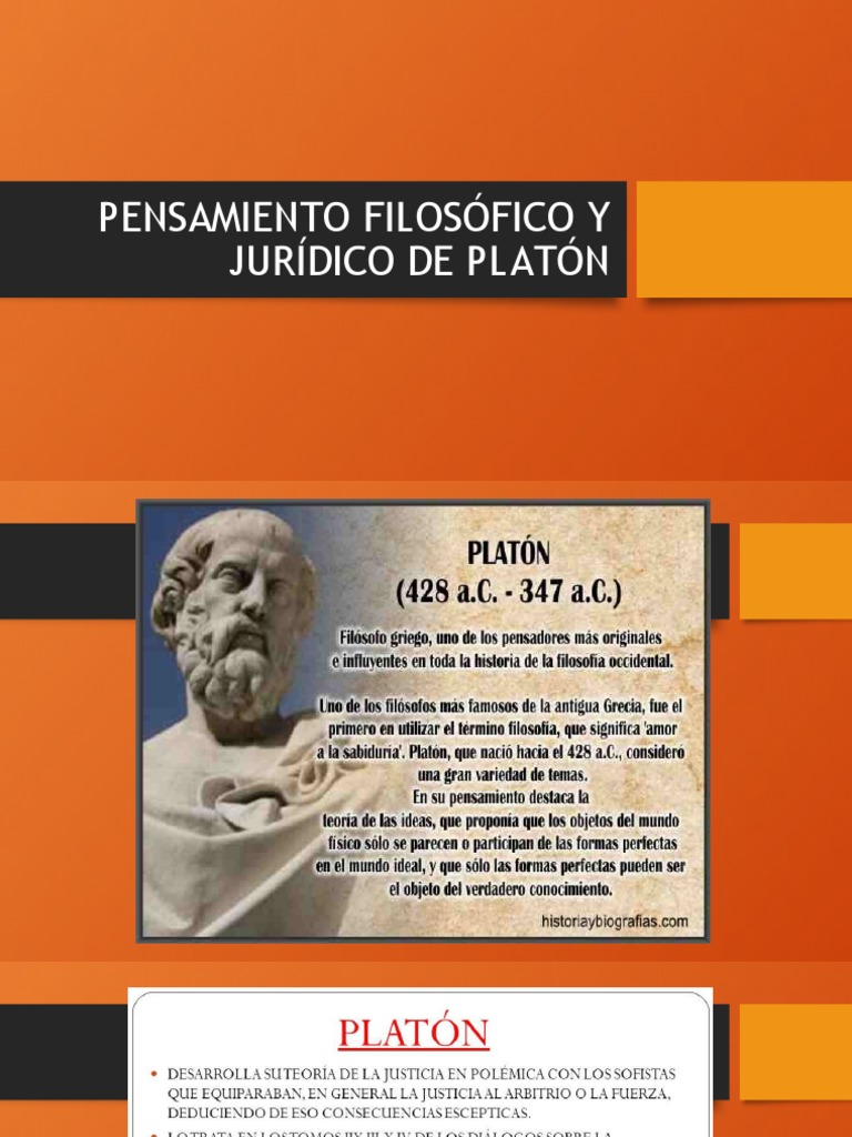 Pensamiento Politico de Platon | PDF