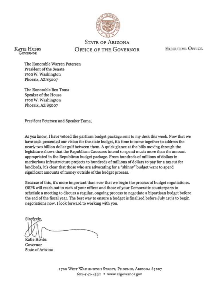 Letter To Leadership - Signed | PDF