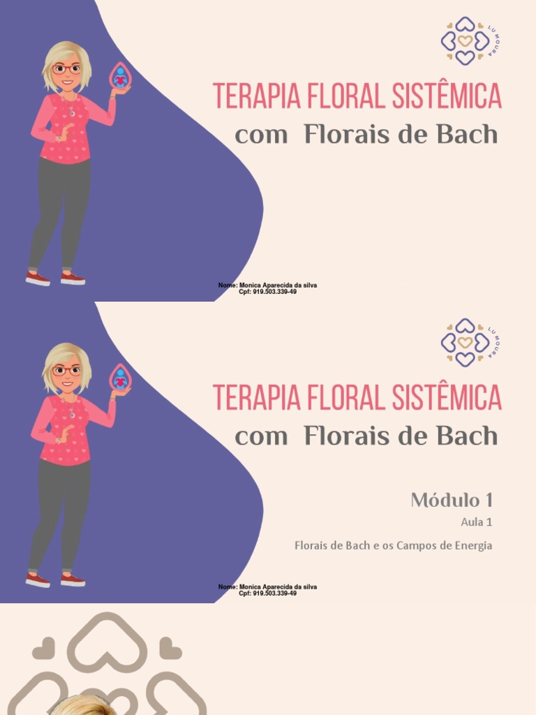 Mód 1 - Fundamentos Da Teoria Floral Sistêmica | PDF | Remédios Florais de Bach