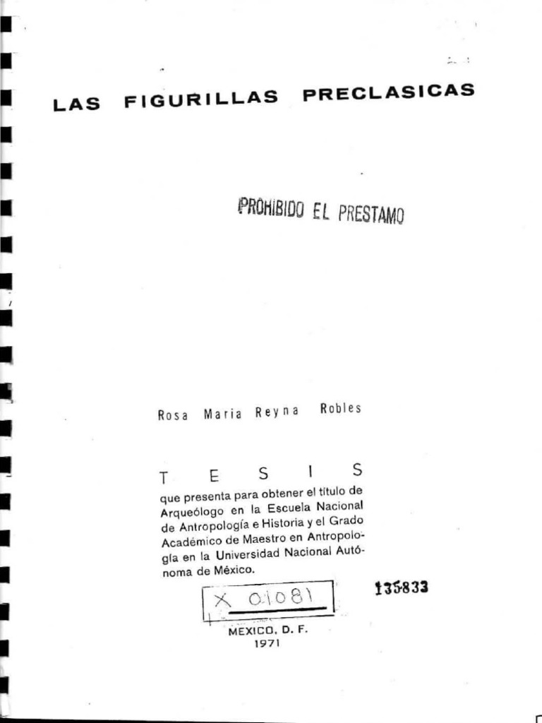 Rosa Reyna Robles Tesis | PDF | Arqueología