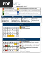 UAF Academic Calendar 2023-2026 | PDF | Educational Stages | Schools