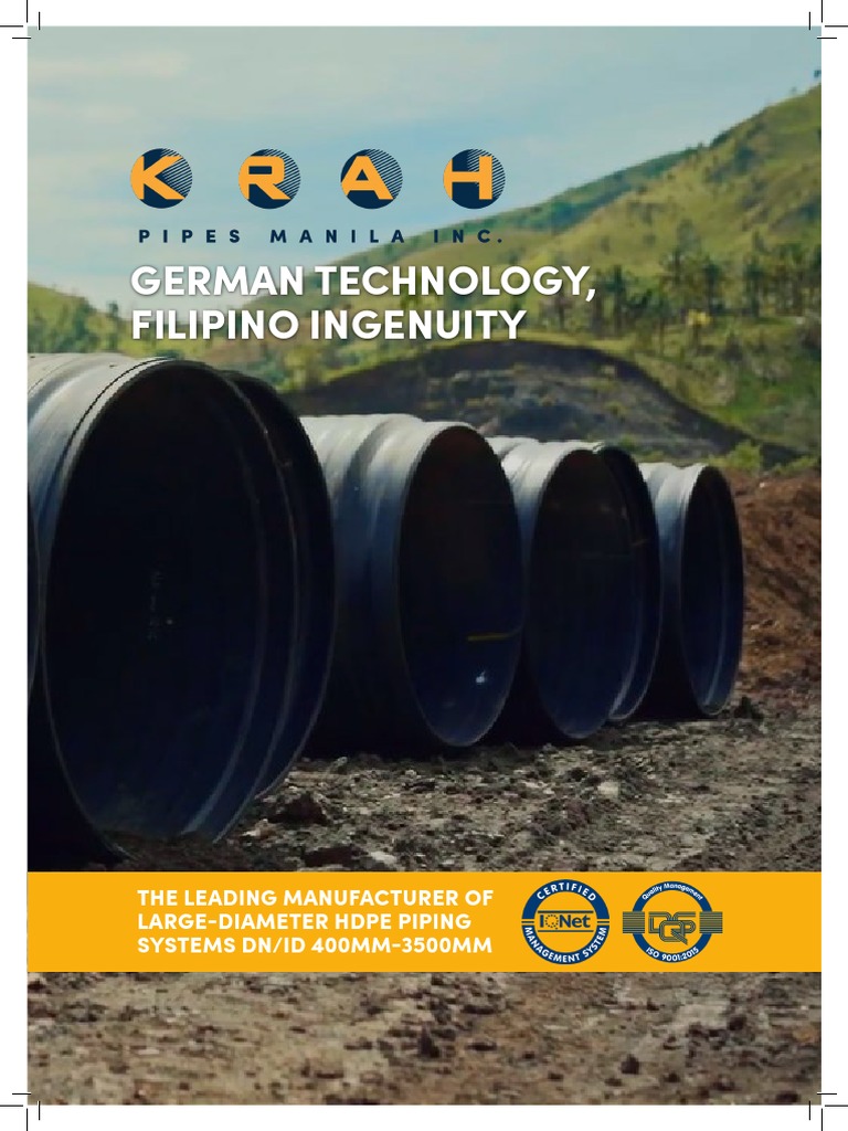 KRAH PIPES - Brochure Layout | PDF | Pipe (Fluid Conveyance) | Extrusion