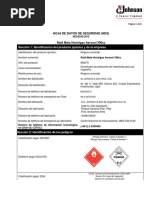 Vigon SC 200 - Hoja de Seguridad | PDF | Agua | Residuos