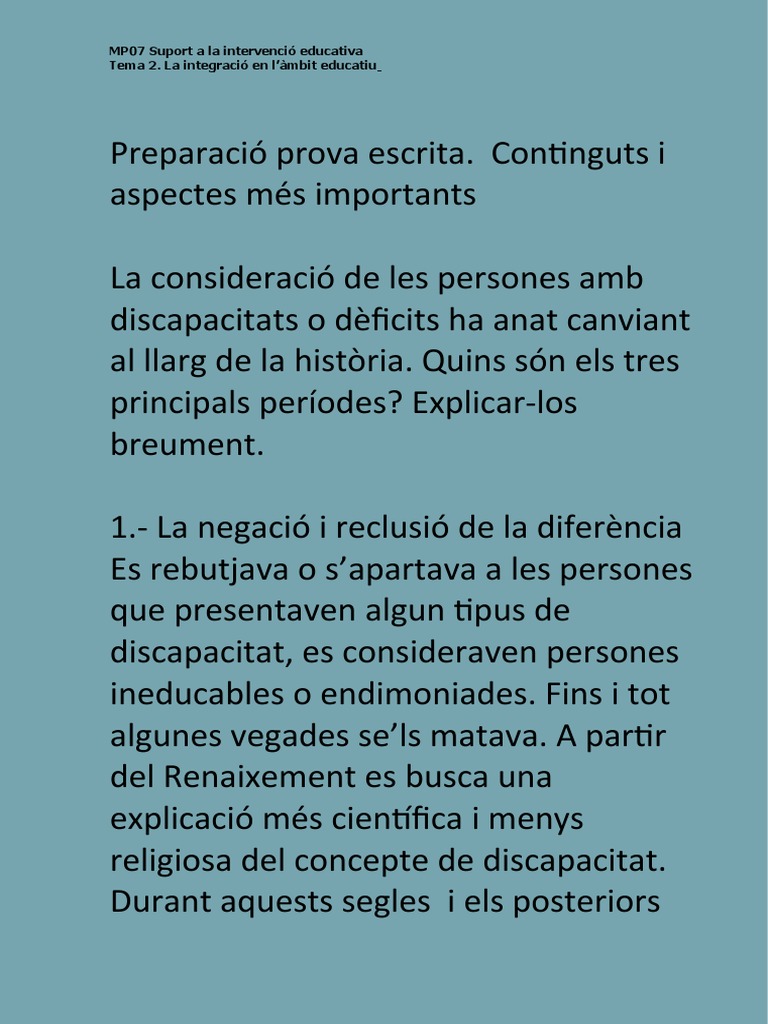 Qüestions Clau Suport NF2 | PDF