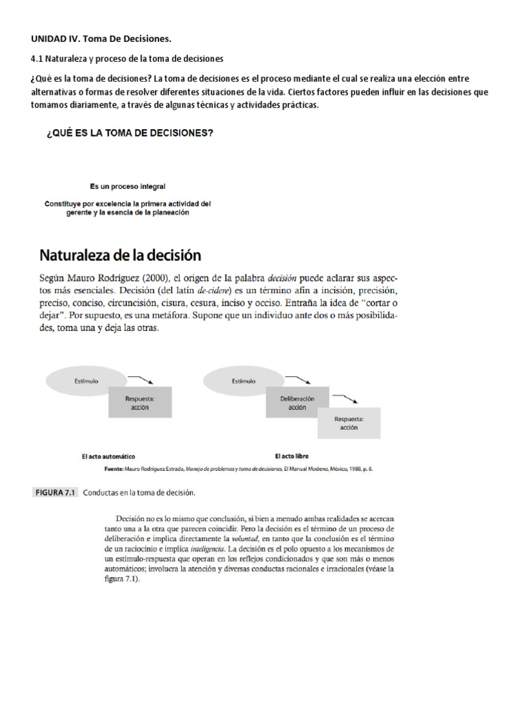 Making Choices: Understanding the Decision-Making Process | PDF