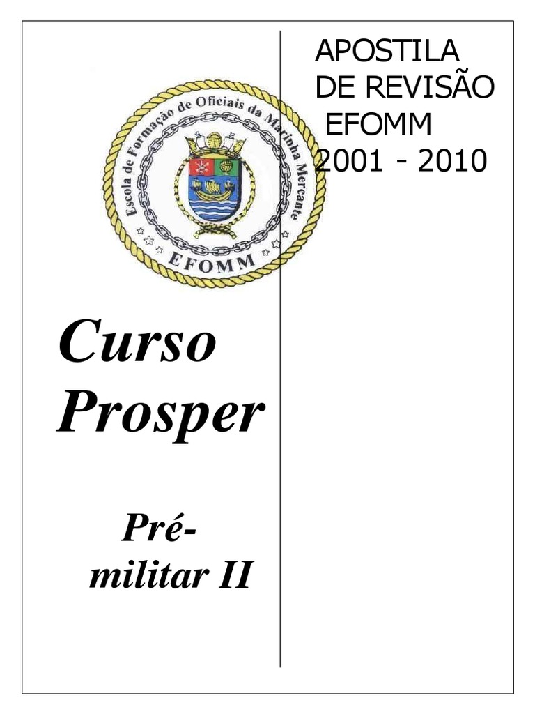 Apostila de Provas DA EFOMM | Download grátis PDF | Eletricidade | Rede elétrica