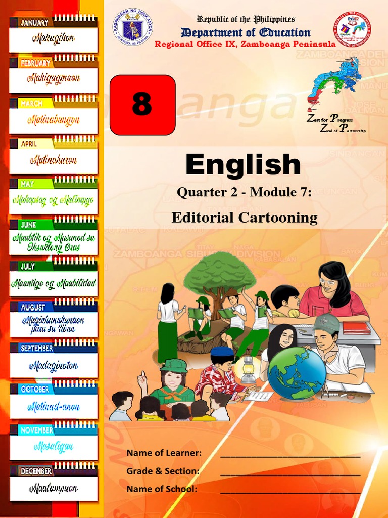 Eng 8 WK 7 | PDF | Cartoon | Bullying