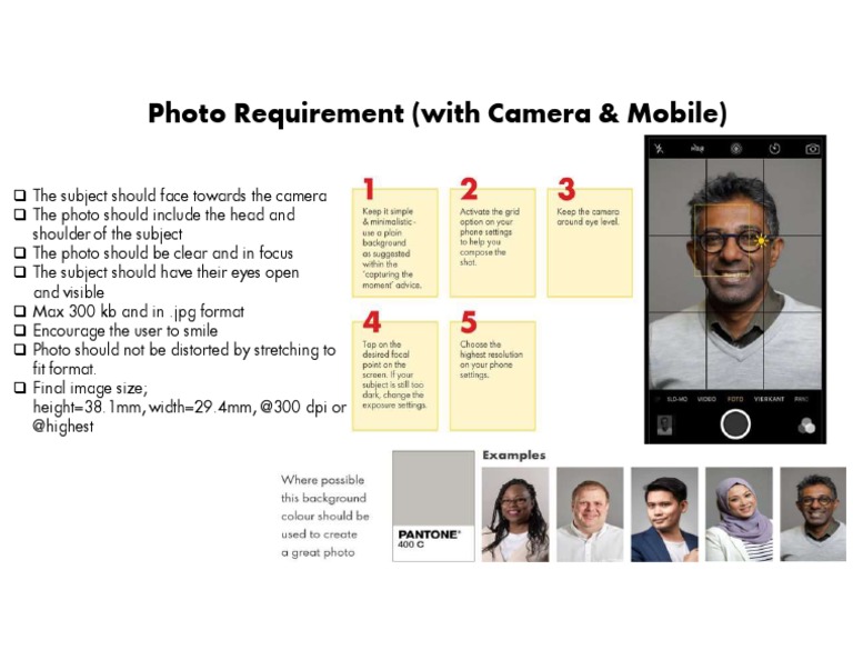 Smartcard Photo Requirement | PDF | Career & Growth
