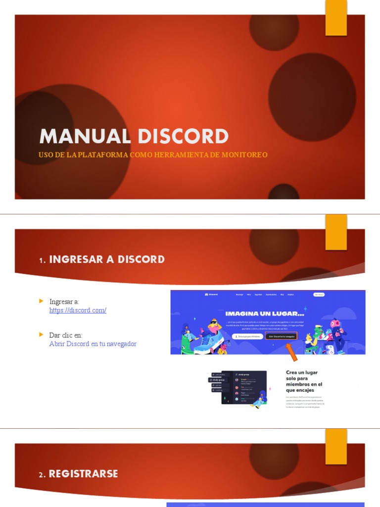 Manual Discord v1.0 | PDF | Negocios | Informática