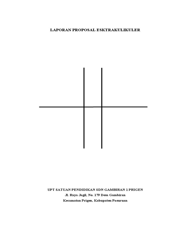 Cover Proposal Ekskul | PDF