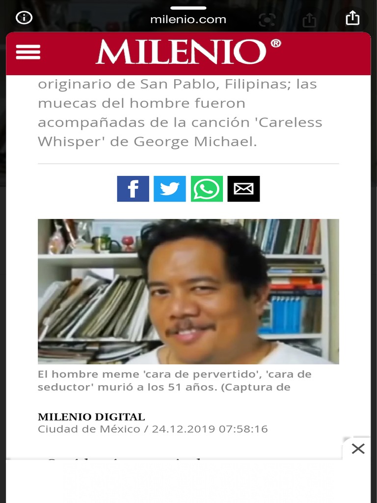 Memes Murió Gerry Alanguilan, El Hombre Meme Con Cara de Pervertido ...