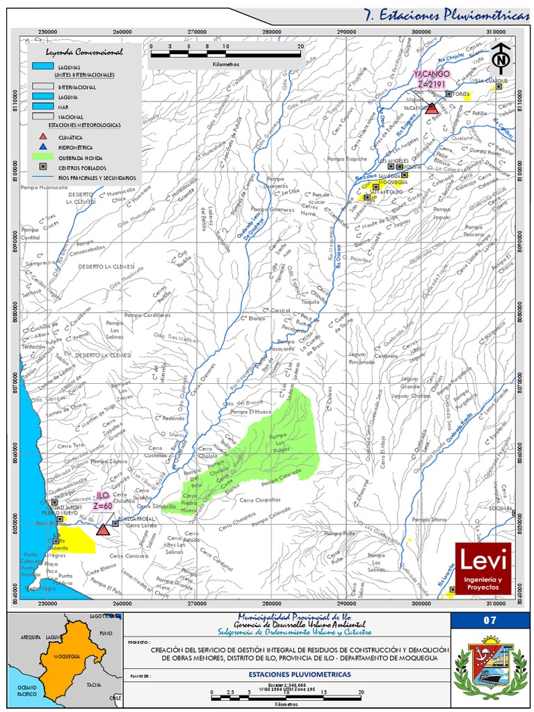 7 Estaciones Pluviometricas | PDF