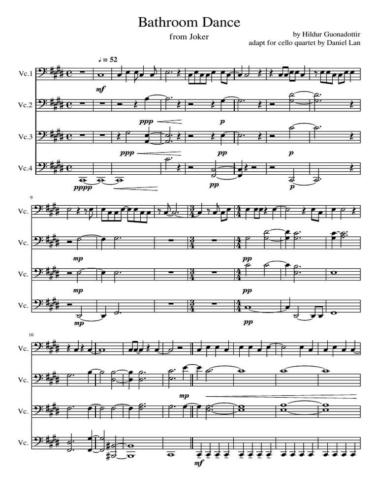 Bathroom Dance | PDF