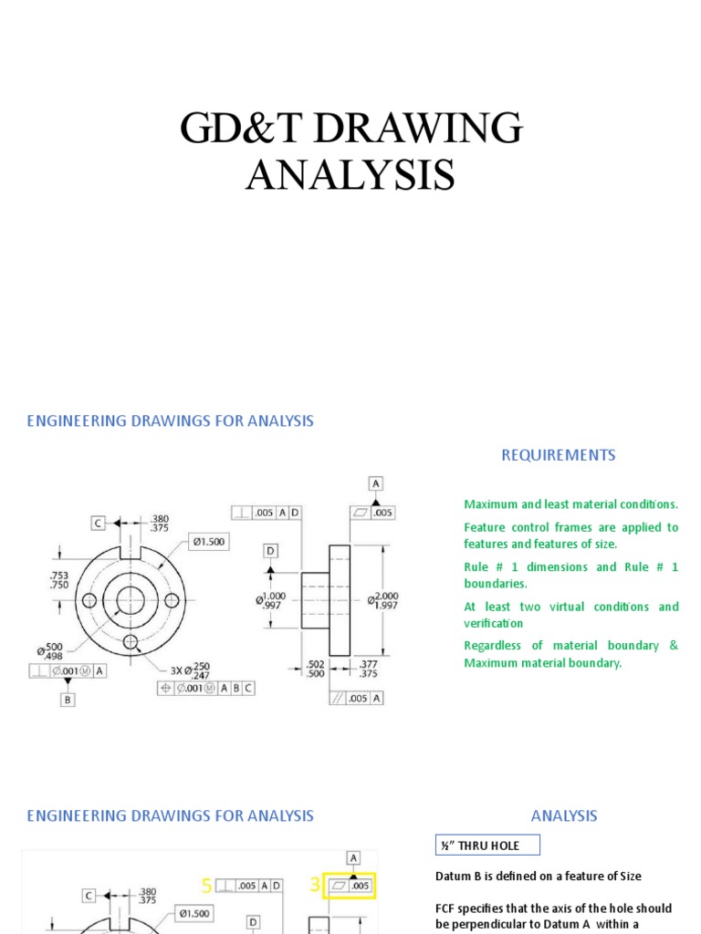 GD and T Project-1 | PDF | Engineering Tolerance | Applied And ...