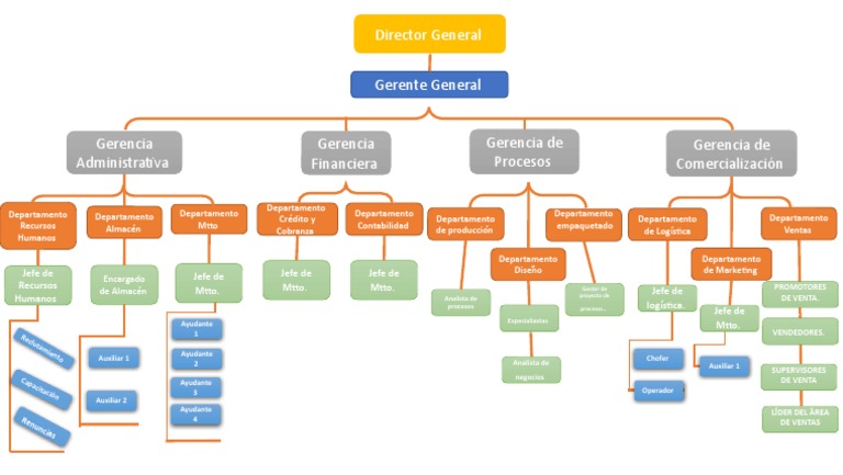 Organigrama | PDF | Industrias de servicio | Ingeniería de Sistemas