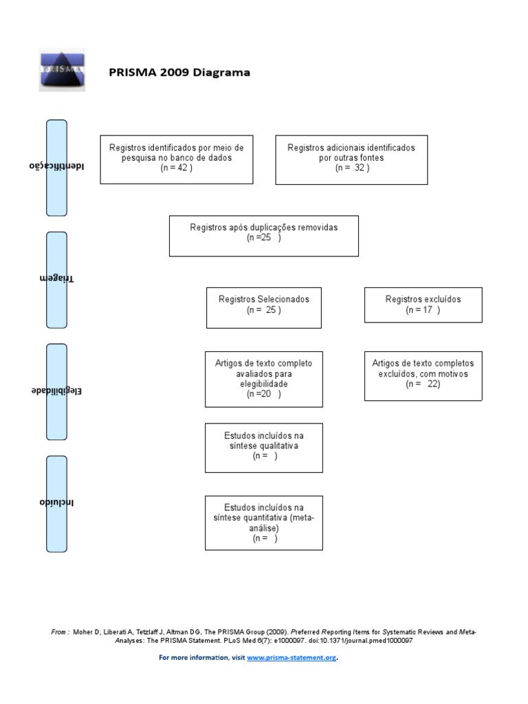 PRISMA 2009 - Diagrama em Portugues | PDF