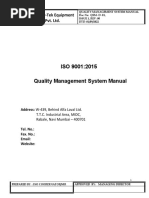 ISO 9001 - 2015 Documentation Toolkit | PDF | Iso 9000 | Business Process
